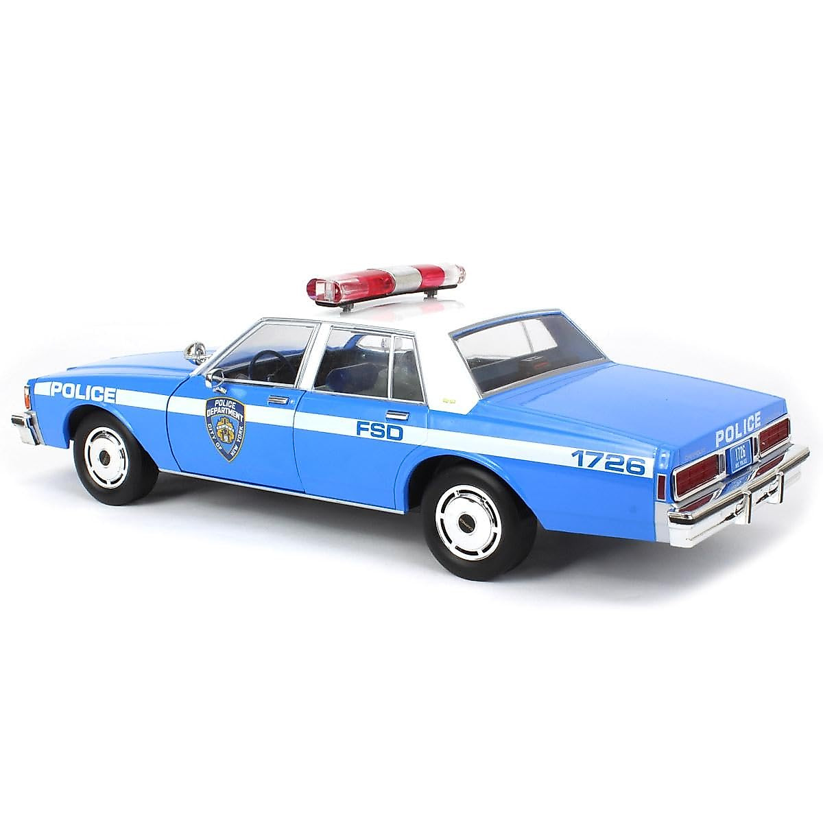 Greenlight 1/18 1990 Chevrolet Caprice, New York City Police Department, Artisan Collection 19106