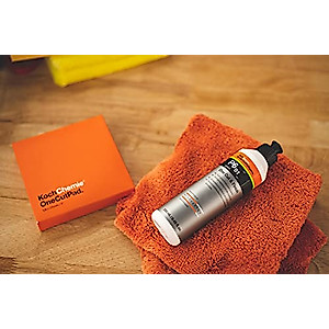 Koch-Chemie - One Cut Pad - Medium Abrasive Sponge for Removing Moderate Weathering & Scratches; Low Torsion Forces & High Stability; Long-Lasting Compression Hardness; Contours Easily (76mm x 23mm)