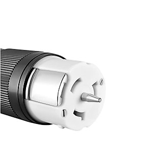 COCOKER 50 Amp Generator Femal Plug, 50 Amp Generator Connector for RV Travel, 25 Volt//250 Volt,CS636 (Black)