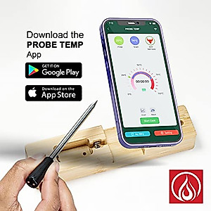 Our M2 Meat Thermometer Digital – App Controlled Bluetooth Meat Thermometer – Meater Thermometer Wireless for Cooking – Stainless Steel Grill, Oven, Smoker, BBQ Thermometer
