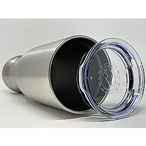 LaserGram 14oz Vacuum Insulated Pilsner Mug, Roller Skater, Personalized Engraving Included (Stainless Steel)