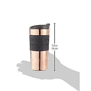 Bodum Travel Mug, 12 oz, Gold