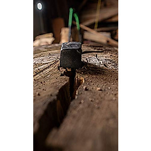 Hooyman Splitting Wedge 5 Pound Log Splitter Tool with Heavy Duty Construction, and Durable High Strength Steel for Tree Felling, Wood Chopping, Land Management, Gardening, Camping, and Outdoors