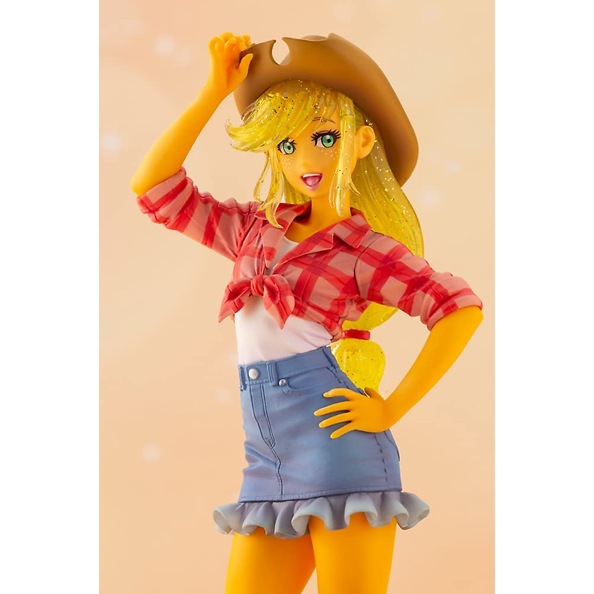 Kotobukiya My Little Pony: Applejack Limited Edition Bishoujo Statue, Multicolor