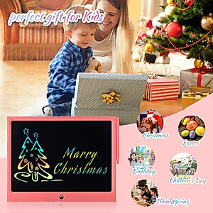 LCD Writing Tablet for Kids, 15 Inch Electronic Erasable Drawing Tablet, Toddler Learning Educational Toys Christmas Birthday Gifts for Kids Age 3+