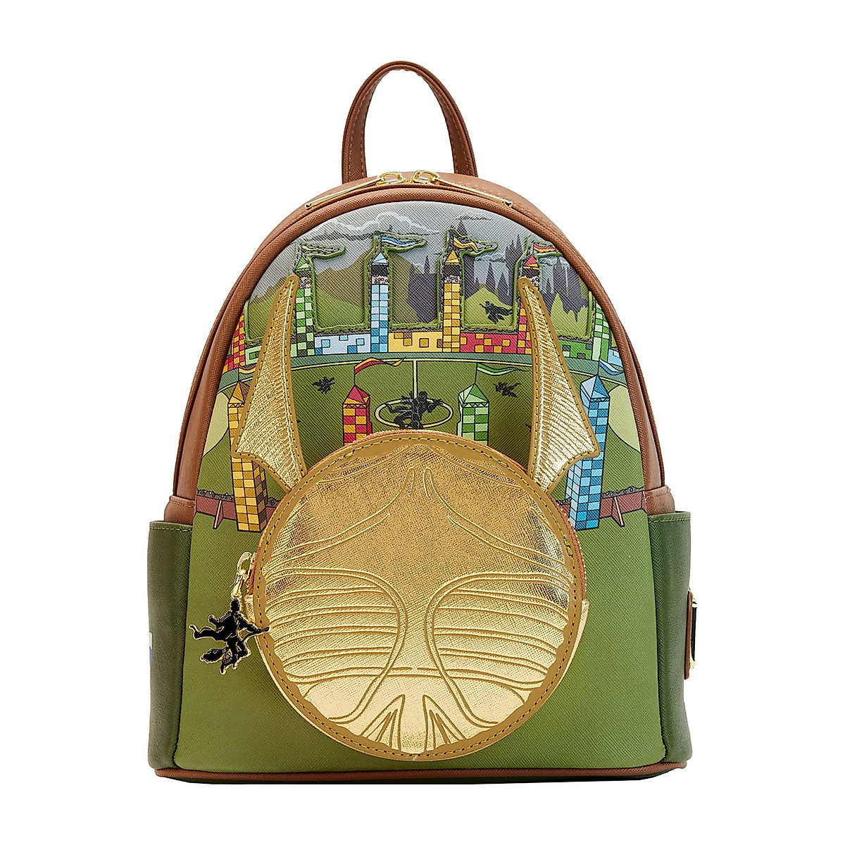 Loungefly Harry Potter Golden Snitch Mini Backpack
