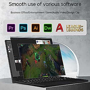 KUU FLEXONE 2 in 1 Laptop, 8GB DDR4 RAM 512GB SSD, 14 Inch IPS Touch-Screen,Pentium J5040 Processor Notebook, Windows 11 Pro, Fingerprint Reader, Bluetooth 5.1, All Metal Body