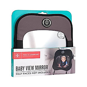 Prince Lionheart Child View Mirror, Black