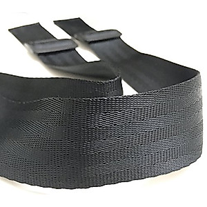 ZARPMA Baby 2 Point High Chair Security Straps,Replacement Harness Straps Belt for Child Kid Infant Safety Strap for Pushchair HighChair Child Chair,Stroller(1M Length)