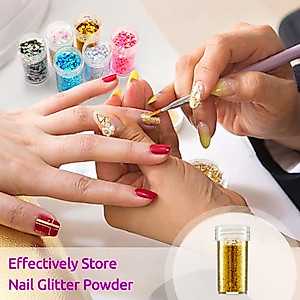 Embroidery Diamond Storage Box, JUSTDOLIFE Storage Boxes for Diamond Painting with 30 Small Beads Diamond Painting Storage Containers with Lid for Jewelry DIY Art Craft Rhinestones Sewing