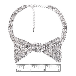 Spinningdaisy Bowtie Ribbon Choker for Women and Some Playful Men