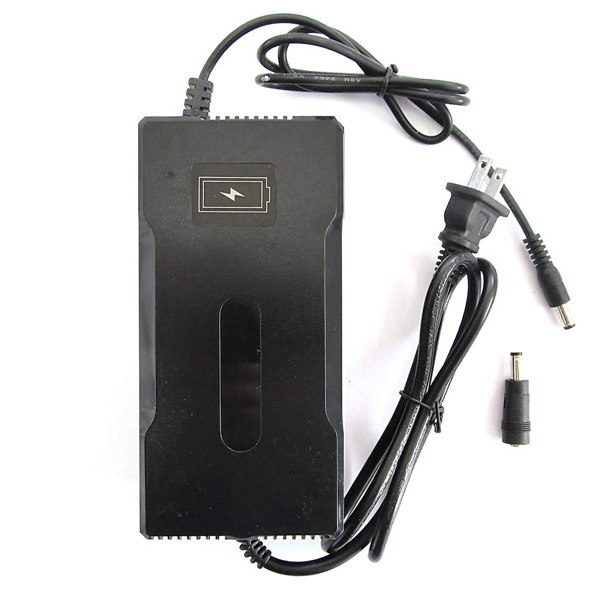 Abakoo 58.8V 4A Fast Battery Charger for 48V (51.8V 52V) 14S Lithium Battery Pack with DC 5.5x2.1mm / 5.5x2.5mm Plug