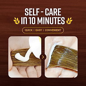 CRAZY SKIN Hair Treatment Mask - pH5.5 Beer Yeast, Protein, Keratin, Argan Oil, Collagen - Repairs Dry, Damaged or Color Treated Hair 6.77oz(200ml)