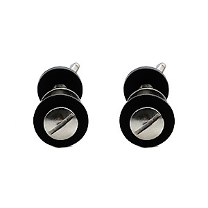 Tsnamay 4Pcs M8 Toilet Floor Bolts & Washer Sets,Toilet Tank Heavy Duty Bolt,Toilet Tank to Bowl Bolts Repair Kit