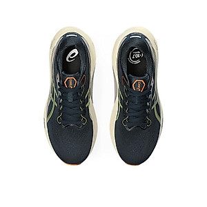 ASICS Men's GEL-KAYANO 30 Running Shoes, 12, FRENCH BLUE/NEON LIME