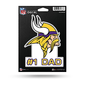 Rico Industries NFL Football Dallas Cowboys #1 DAD Medium Die Cut Decal