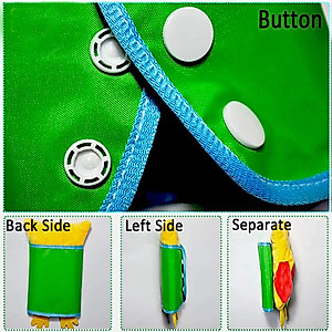 Extpro Learn to Dress Owl Doll Toys Kids Early Learning Basic Life Skills Busy Boards - Lace, Snap, Button, Zip for Preschool Education (Owl)