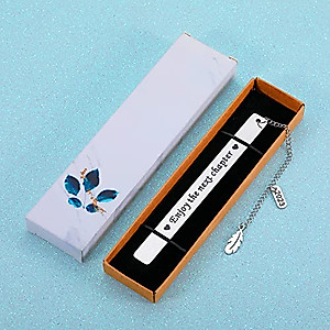 Inspirational Gifts for Women Men Birthday Graduation Gifts for Teens End of Year Student Gifts from Teacher Retirement Leaving Gift for Coworker Boss Class of 2023 Graduates Gift Bookmark for Him Her