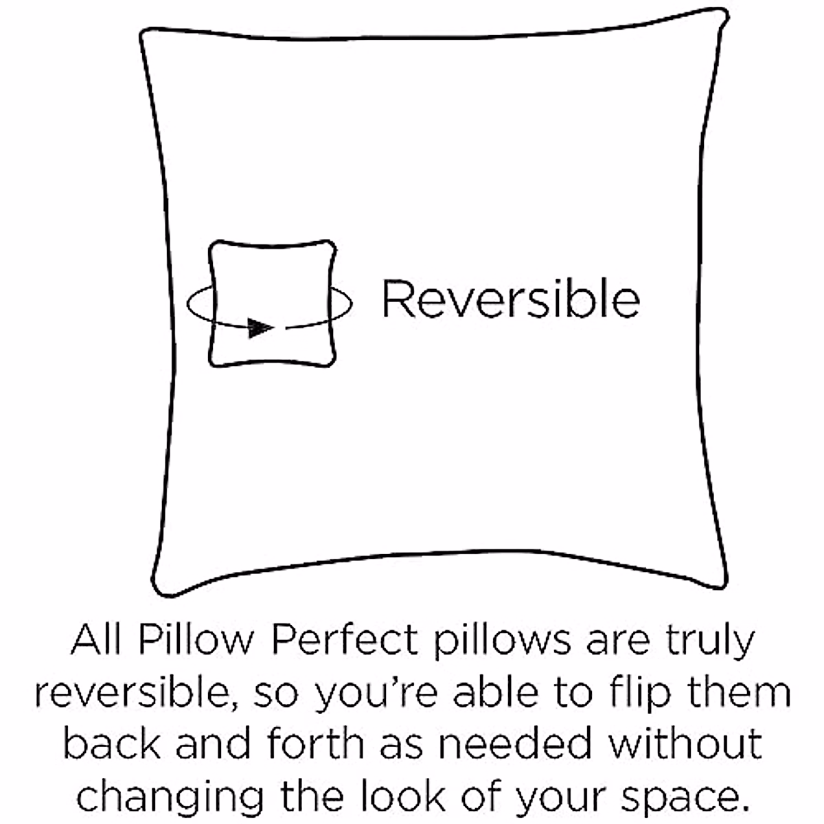 Pillow Perfect Outdoor/Indoor Delancey Lagoon Tufted Seat Cushions (Round Back), 2 Count (Pack of 1), Blue