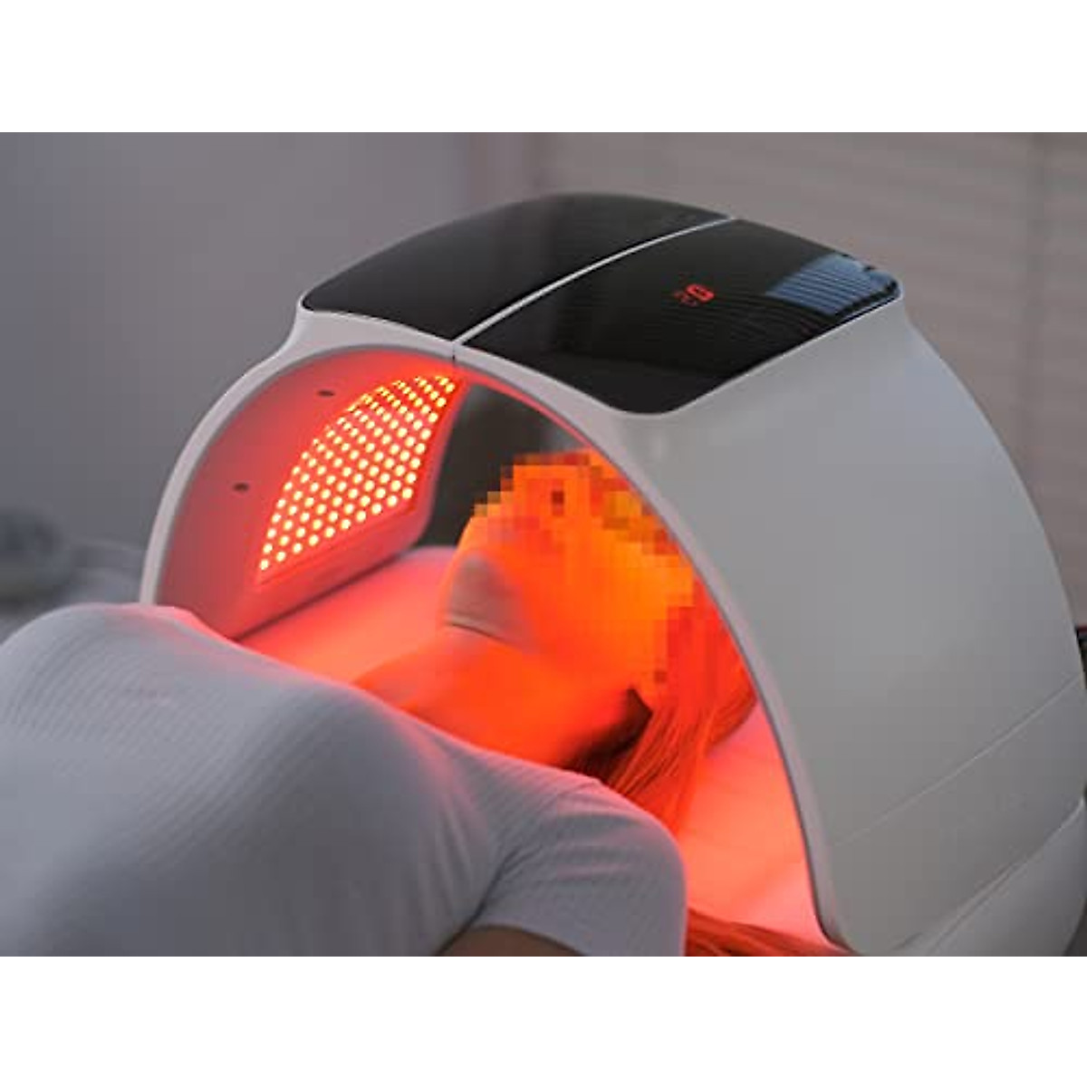 LED Therapy Light, LED Face Mask Skin R-ejuvenation PDT Photon Facial Skin Care Mask Skin T-ightening Lamp SPA Face Device Beauty Salon Equipment A-nti-aging Remove Wrinkle