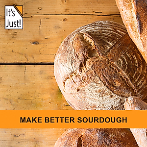 It's Just - Vital Wheat Gluten Flour, High Protein, Make Seitan, Low Carb Bread, 20oz