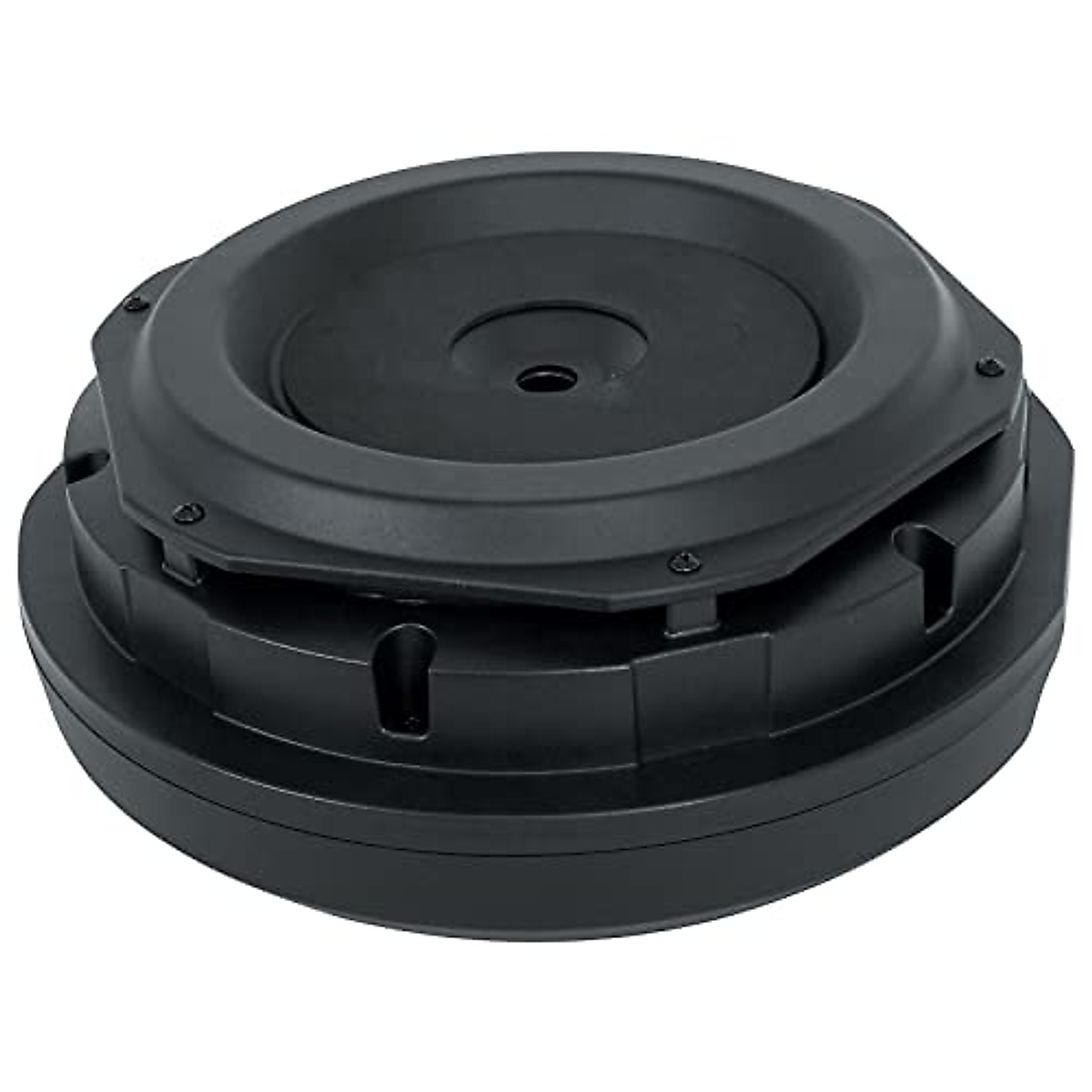 Rockville RockGhost V2 Powered 11" 800w Car Subwoofer Fits Inside Spare Tire,Black