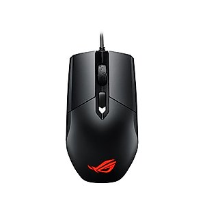 ASUS ROG Strix Impact Aura RGB USB Wired Optical Ergonomic Ambidextrous Gaming Mouse (Renewed)