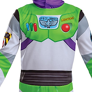 Recycled Blend Buzz Lightyear Costume, Official Disney Toy Story Costume, Kids Size (4-6)