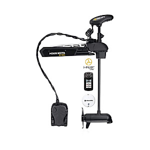 Minn Kota 1368830 Ultrex Freshwater Cable & Electric-steer Bow-Mount Motor with Universal Sonar 2, Digital Maximizer & i-Pilot Link GPS, 112 lbs Thrust, 45" Shaft