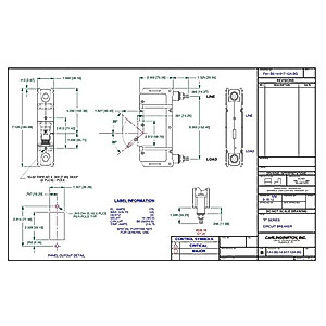 Midnite Solar MNEDC250 Panel Mount Breaker - 250 Amp