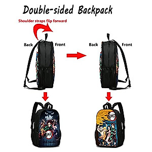 Anime Backpack 3D Print Teens Bags Fashion Laptop Bagpack for Boys and Girls Daypack