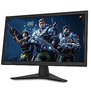 Lenovo G24-10 23.6-inch Gaming Monitor, FHD, TN Panel, LED Backlit, NVIDIA G-SYNC Compatible, 144Hz, 1ms Response, HDMI, DP, Low Blue Light, Anti-Glare