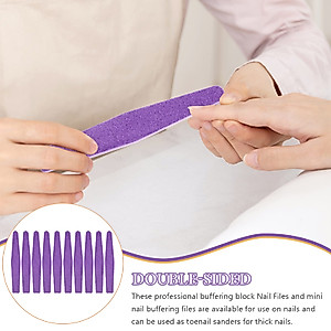 GLEAVI 10pcs Nail Polish Nail Files Manicure Tools Gel Nails Polish Mens Manicure Kit Fingernail File for Manicure Professional Nail File Block Finger Nail File Trim Nail File Major Set