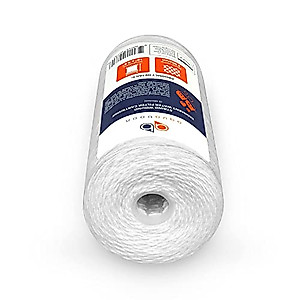 Aquaboon 5 Micron 10" x 4.5" String Wound Sediment Water Filter Cartridge | Whole House Sediment Filtration | Compatible with 84637, WPX5BB97P, PC10, 355214-45, 355215-45, WP10BB97P WP5BB97P 6-Pack
