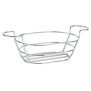 American Metalcraft BSKC69 Baskets, 12.875" Length x 6.375" Width, Silver