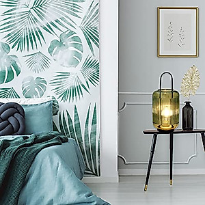 JHY DESIGN Battery Powered Table Lamp 11.5''H Cordless Lamp Battery lamp with Handle Hanging LED Lantern Involve 6H Timer Remote Control for Indoor Parties Outdoor Wedding Balcony Garden(Amber-Green)