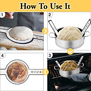 WHTAOMILI 2Pcs Silicone Baking Mat For Dutch Oven, Long Silicone Bread Sling Non-Stick Oven Liner Mat, Silicone Pastry Mat for Baking Mat Set For Dough Pizza Cookies Transfer and Baking（Red&Black)