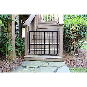 Cardinal Gates Outdoor Safety Gate, Black