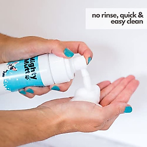 Mighty Mutt Waterless No-Rinse Dry Shampoo Foam for Dogs | Natural & Hypoallergenic Foam Dog Shampoo | Anti-Itch, Soothing and Deodorizing | 8oz