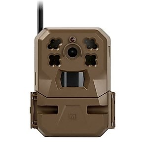 Moultrie Edge Cellular Trail Camera -Auto Connect - Nationwide Coverage - 720p Video with Audio - Built in Memory - Cloud Storage - 80 ft Low Glow IR LED Flash