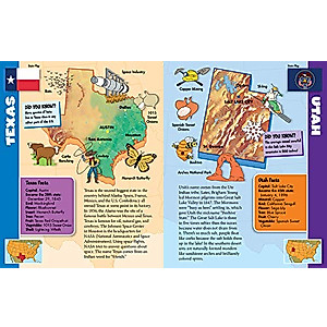 America's 50 States: Maps, Flags, Dates, and Fun Facts!