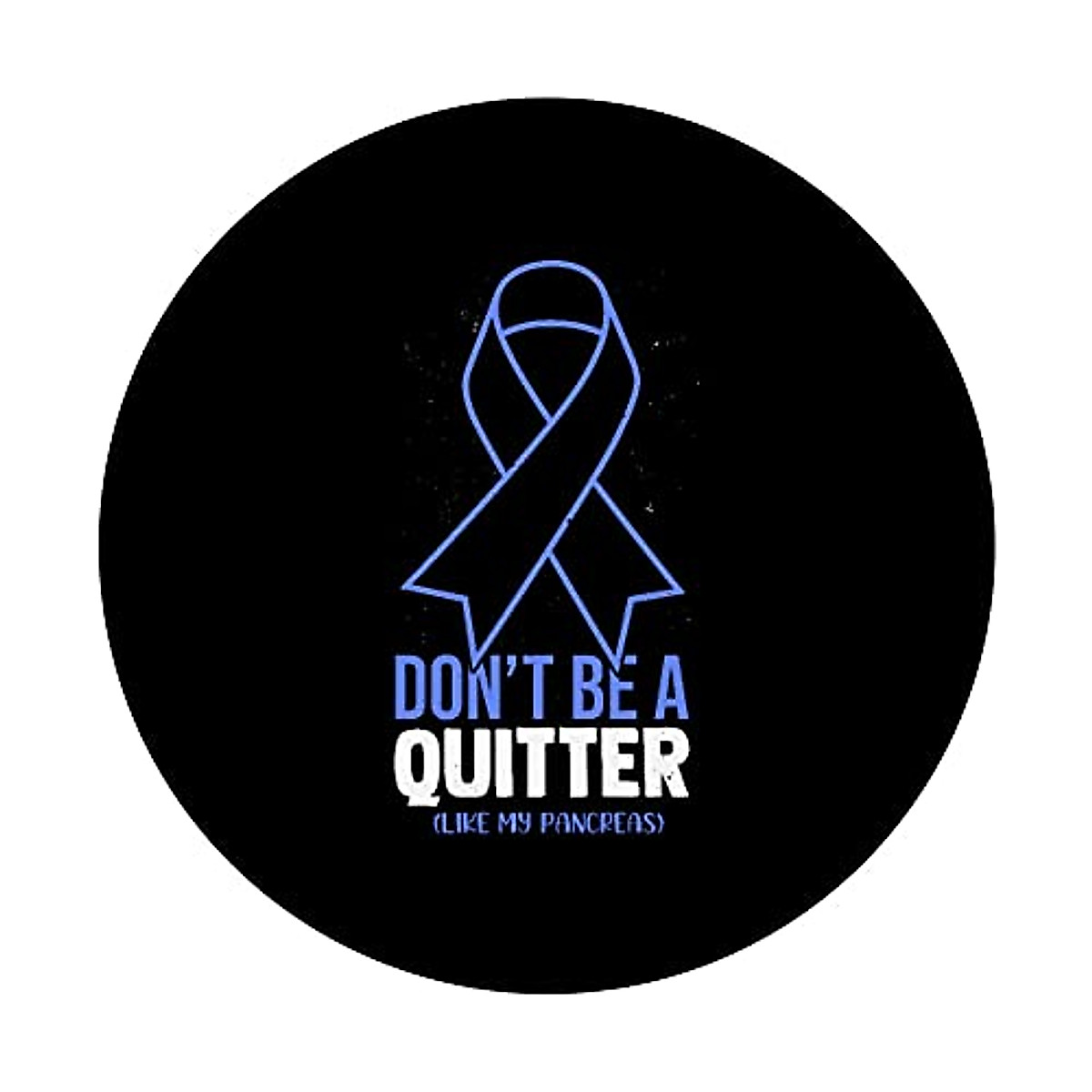 Novelty Don't A Quitter Like My Pancreas Fighters Fan PopSockets Swappable PopGrip