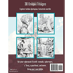 Cyberpunk: An Adult Coloring Book