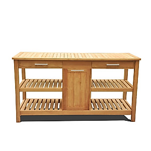 Solvang Teak Buffet Grade A Teak Wood Outdoor Patio #23SoBf