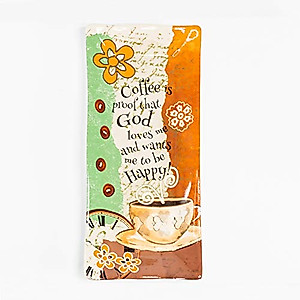 Divinity Boutique Coffee Ceramic Spoon Rest, Multicolor
