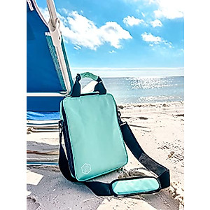 Ultra Slim Cooler | Beach Cooler |Beer Cooler | Pack and Go | Holds 10 Cans | Durable Exterior | Thick Insulation | Paddle Board Cooler | Hiking Cooler | Poolside Cooler | Kayak Cooler
