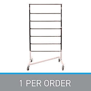 SSWBasics Z-Truck Clothing Hanger Storage System - Efficiently Organize Dress Hangers, Skirt, and Pant Hangers - 30" W x 22" D x 60½"H - Ideal for Retail, Resale, and Thrift Stores