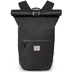 Osprey Arcane Roll Top 25L Waterproof Laptop Backpack, Stonewash Black