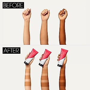 St.Tropez Gradual Tan Watermelon, Daily Firming Lotion, Hydrating Self Tan Moisturizer, 5 Skincare Benefits, Vegan, Natural & Cruelty Free, 6.7 Fl Oz