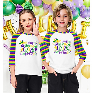 Boys Thanksgiving Shirts Girl's Raglan Sleeve Thankful Grateful Blessed Shirt Color Block Tee 11-12 Years